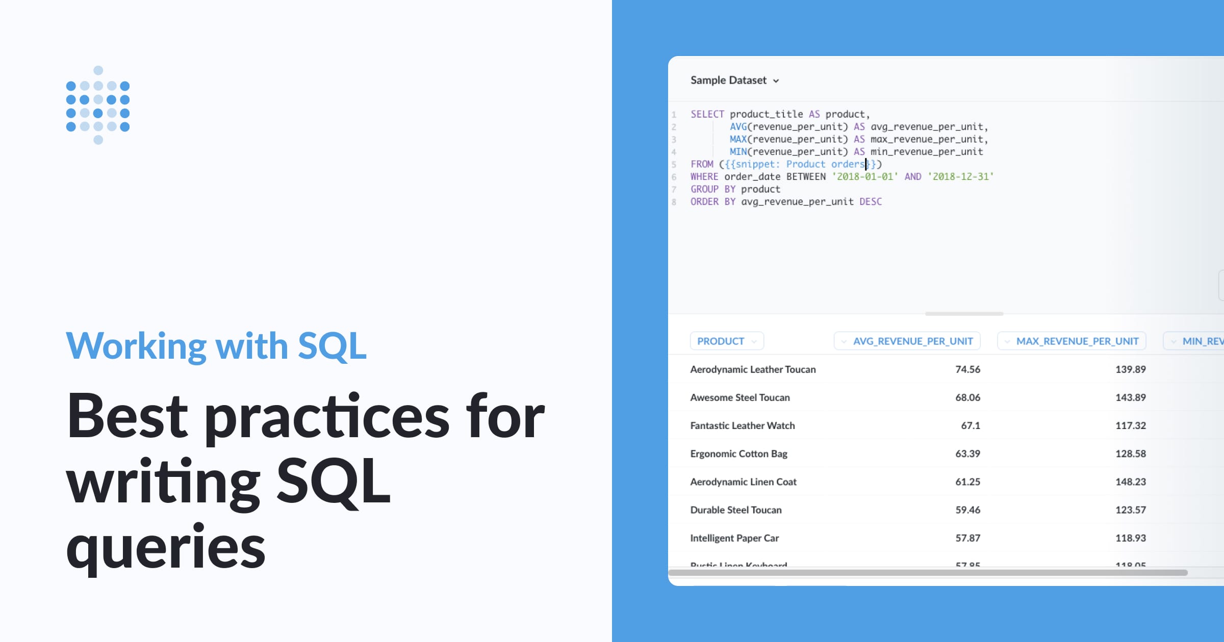 Sql Best Practices And Coding Standards – peerdh.com