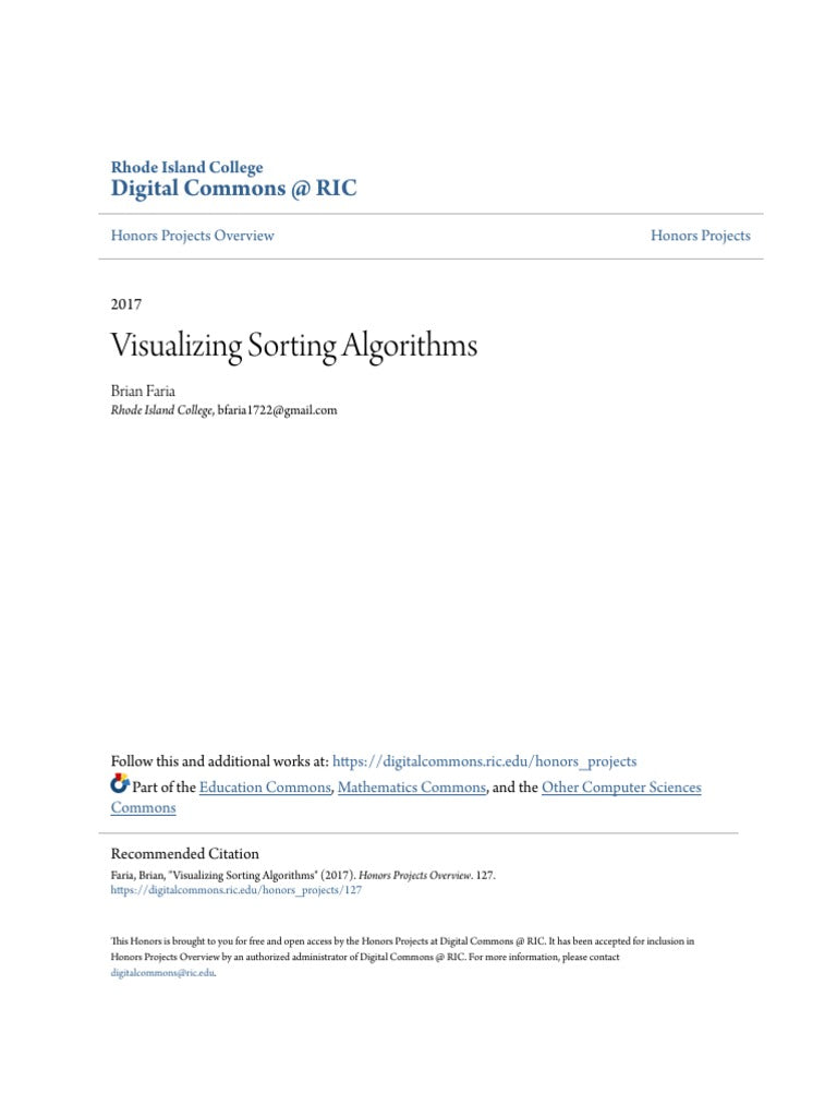 Visualizing Sorting Algorithms With Interactive Animations – peerdh.com