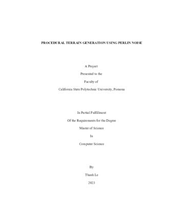 Procedural Generation Of Terrain Using Perlin Noise In Game Engines – peerdh.com