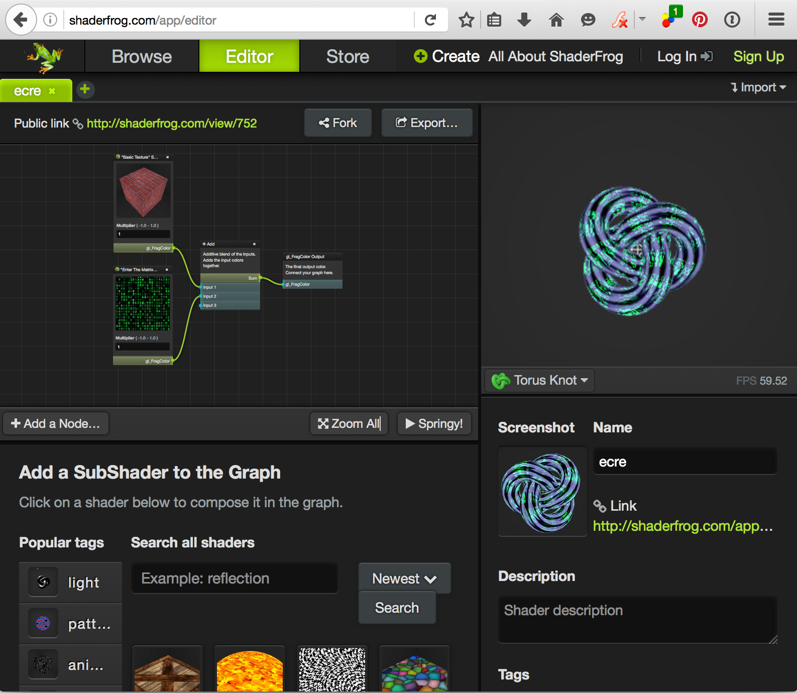 Creating Custom Shader Libraries For Dynamic Data Representation In We
