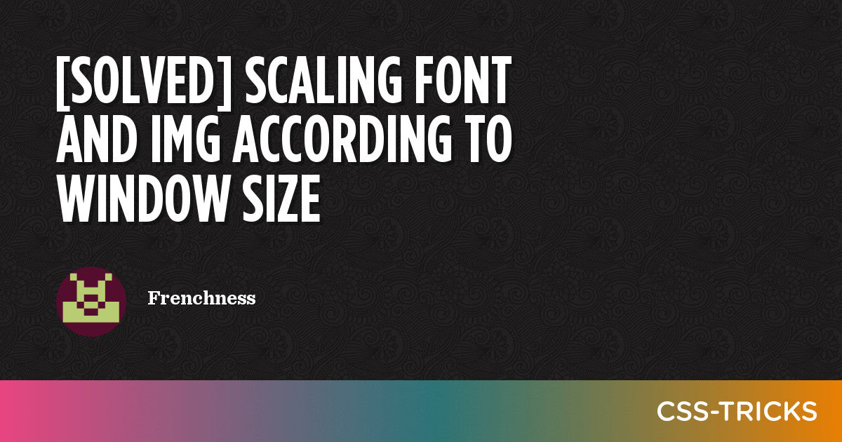 Using Css Grid For Layout-based Font Scaling – peerdh.com