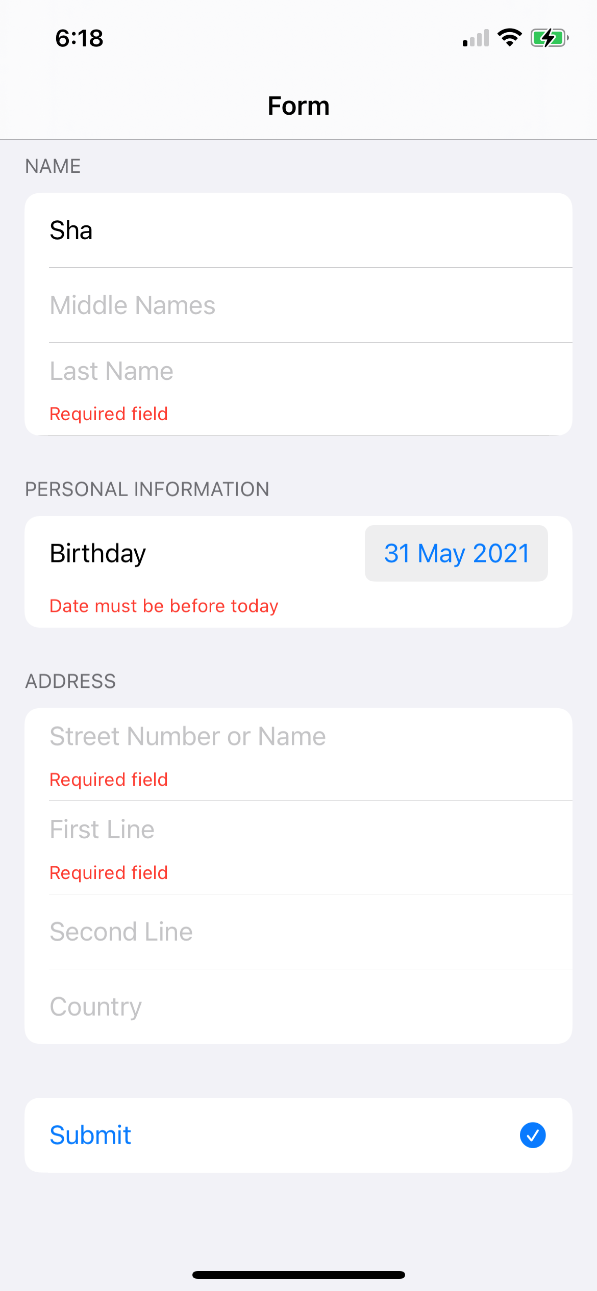 Building Reactive Forms In Swiftui With Combine – peerdh.com