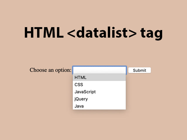 Mastering The Html Datalist Element: A Complete Guide – peerdh.com