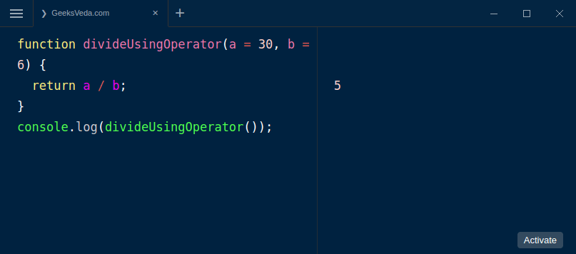 Understanding The Division Operator In Javascript – peerdh.com