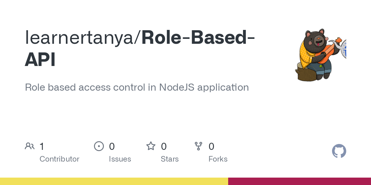 Implementing Role-based Access Control In A Restful Api With Node.js – peerdh.com