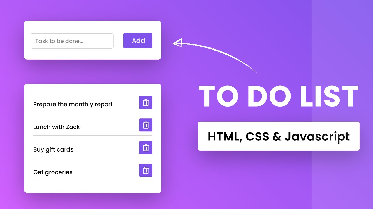 Create A Simple Todo List Application Using Javascript – peerdh.com