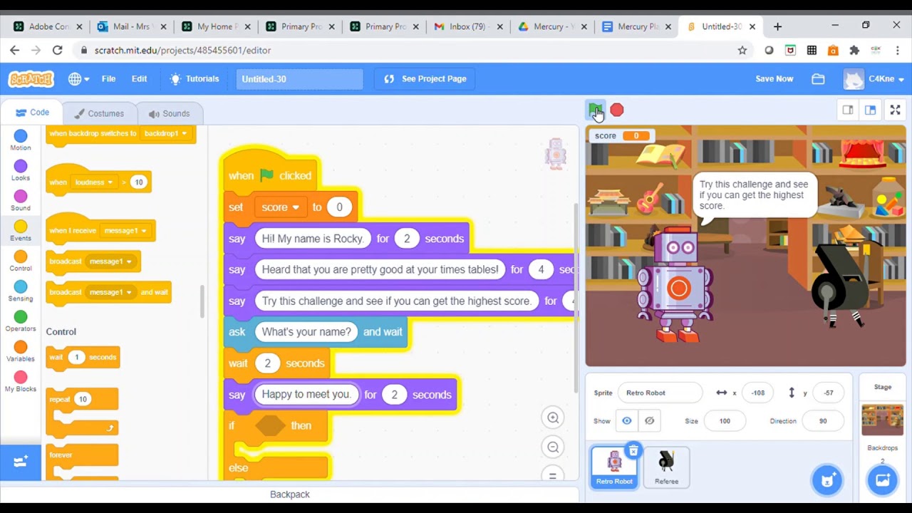 Using Scratch To Create Interactive Quizzes With Variables And Conditi – peerdh.com