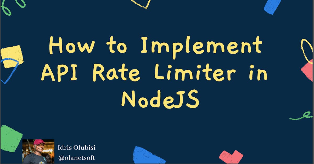 Implementing Rate Limiting Middleware For Api Security In Node.js And – peerdh.com
