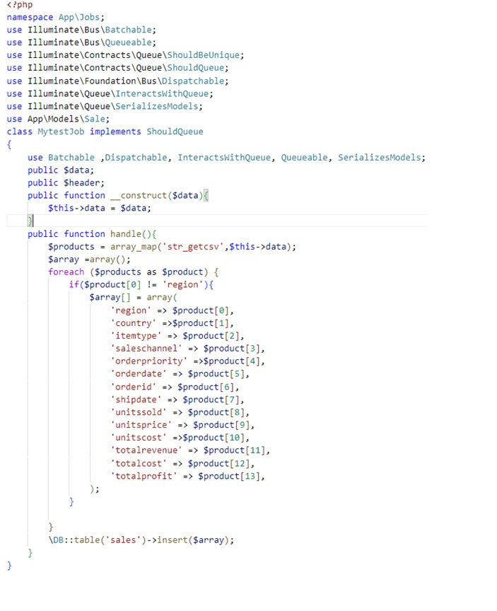 Batch Data Processing With Laravel Excel – peerdh.com