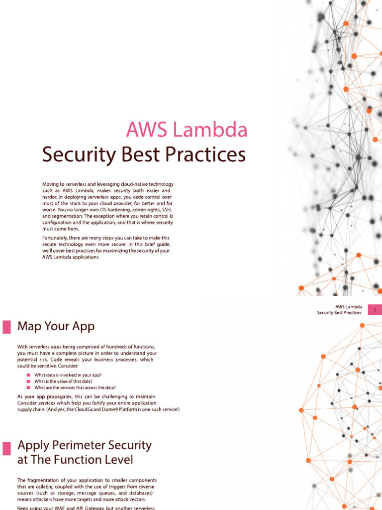 Serverless Security Best Practices For Aws Lambda And Api Gateway – peerdh.com