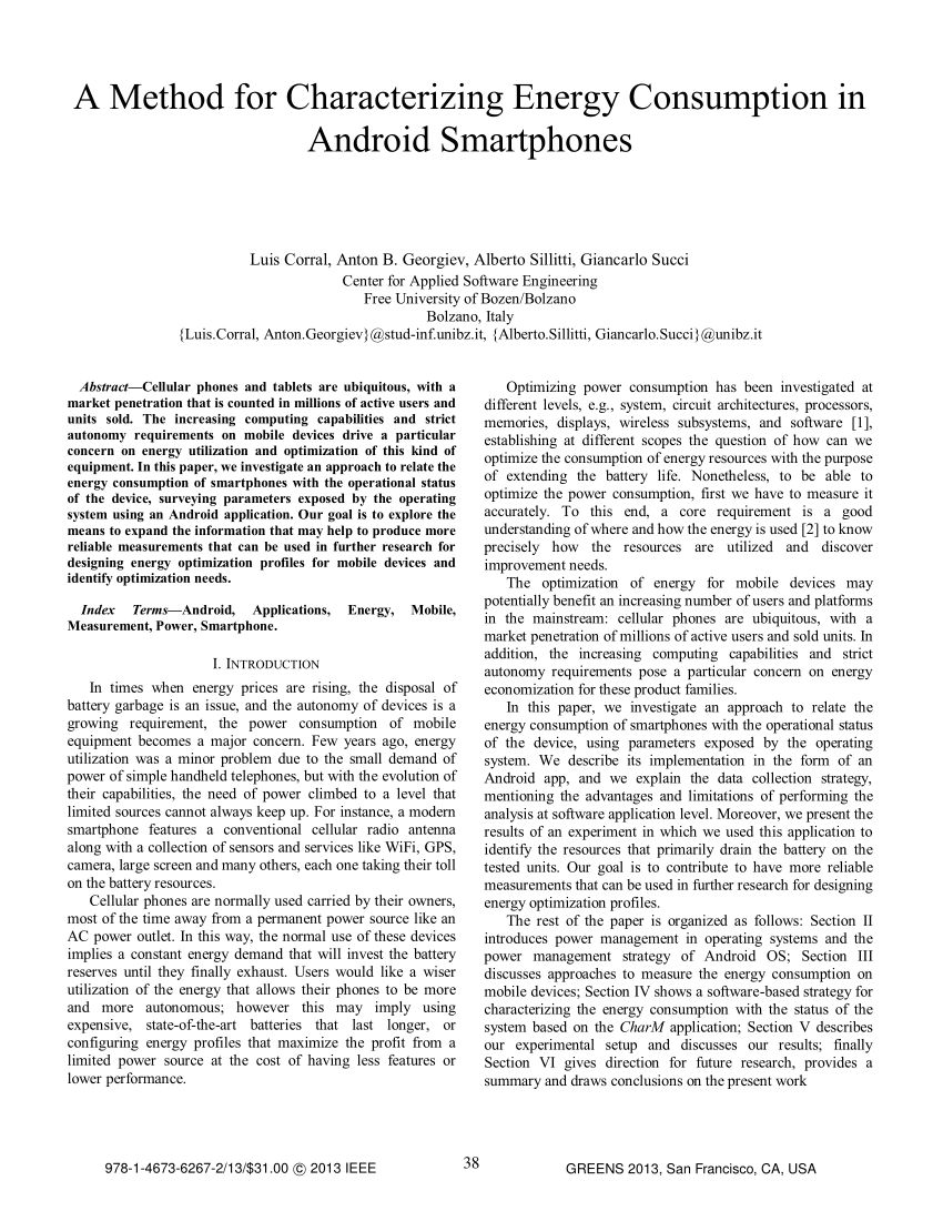 Comparing Energy Consumption Of Quantized Models On Different Android – peerdh.com