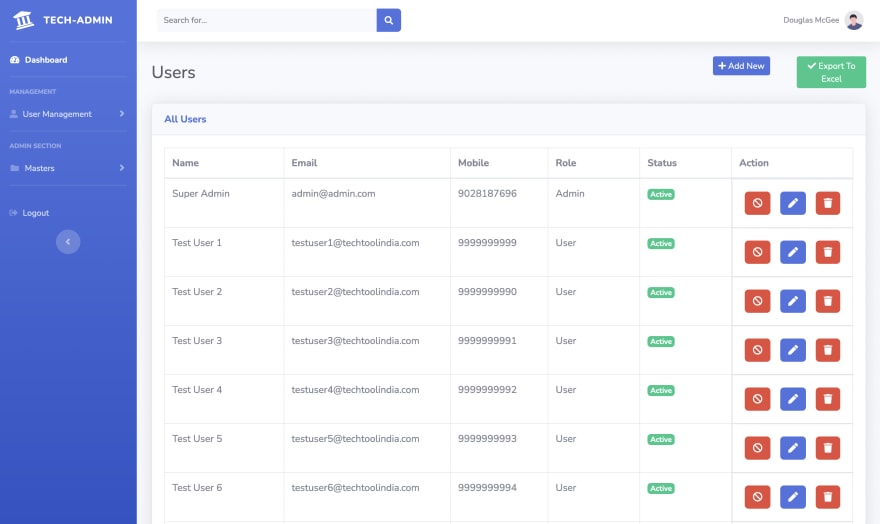 Dynamic Data Import And Export With Laravel Excel