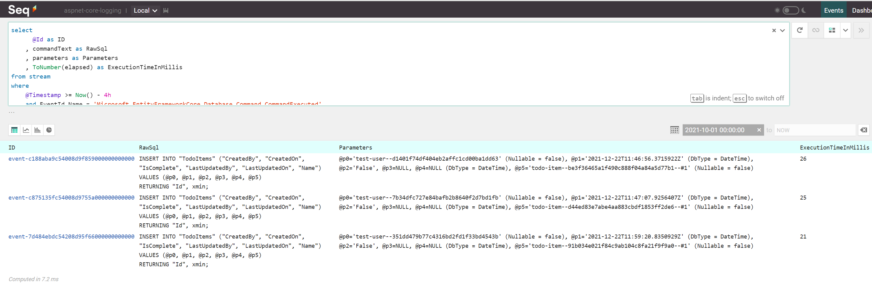 Implementing Structured Logging With Serilog In Core