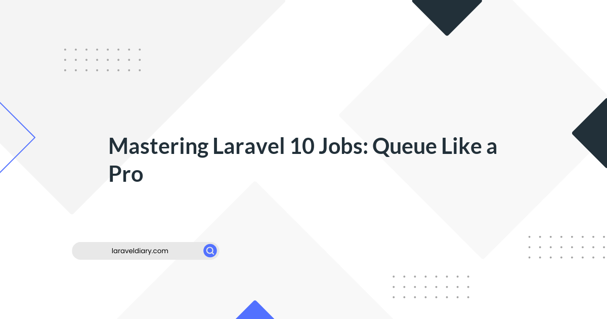 Mastering Laravel Jobs: The Dispatch Command – peerdh.com