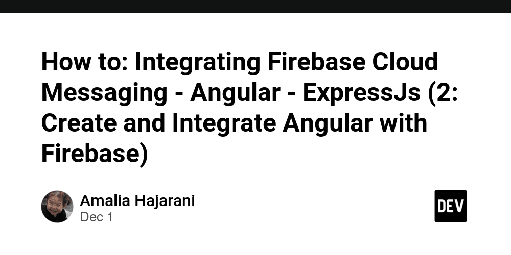 Integrating Firebase For Real-time Data In An Angular Chat Application – peerdh.com