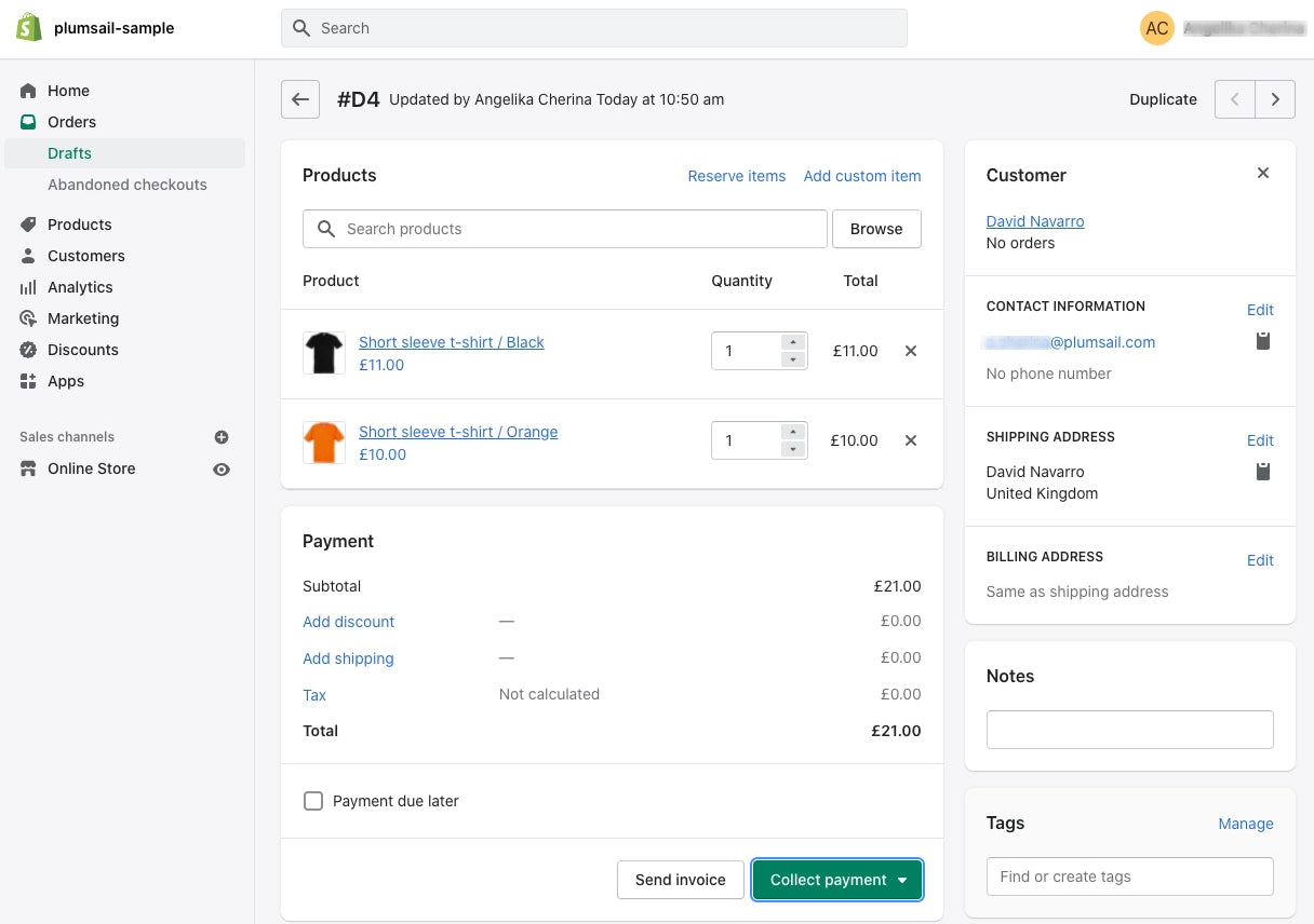 Sending Draft Order Invoices With Shopify's Graphql Api – peerdh.com