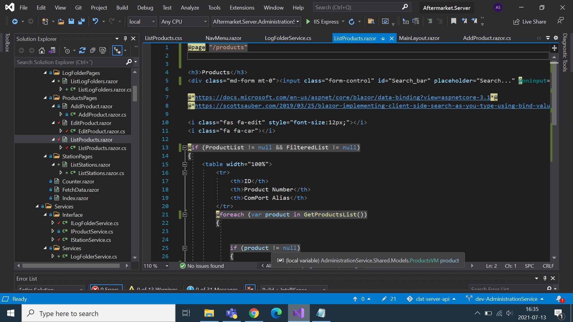 Implementing A Theming System With Css Variables For Blazor Applicatio