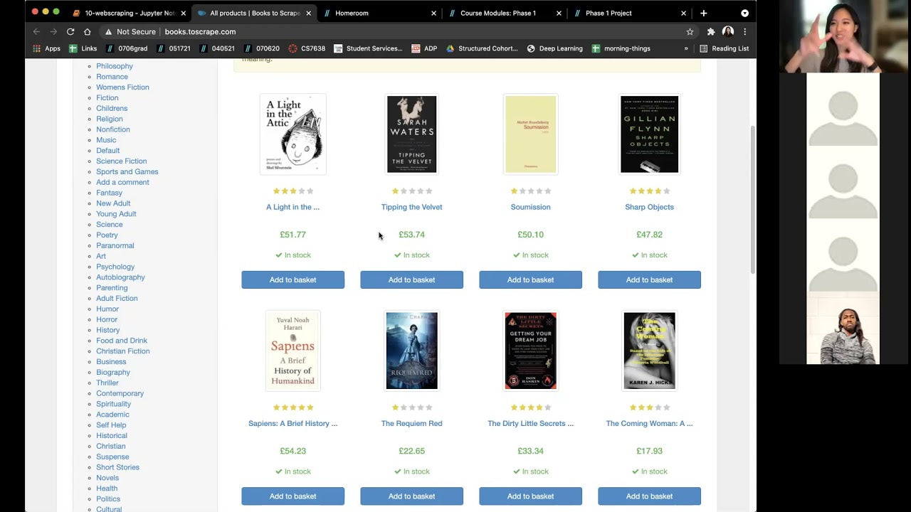 Python Web Scraper Project – peerdh.com