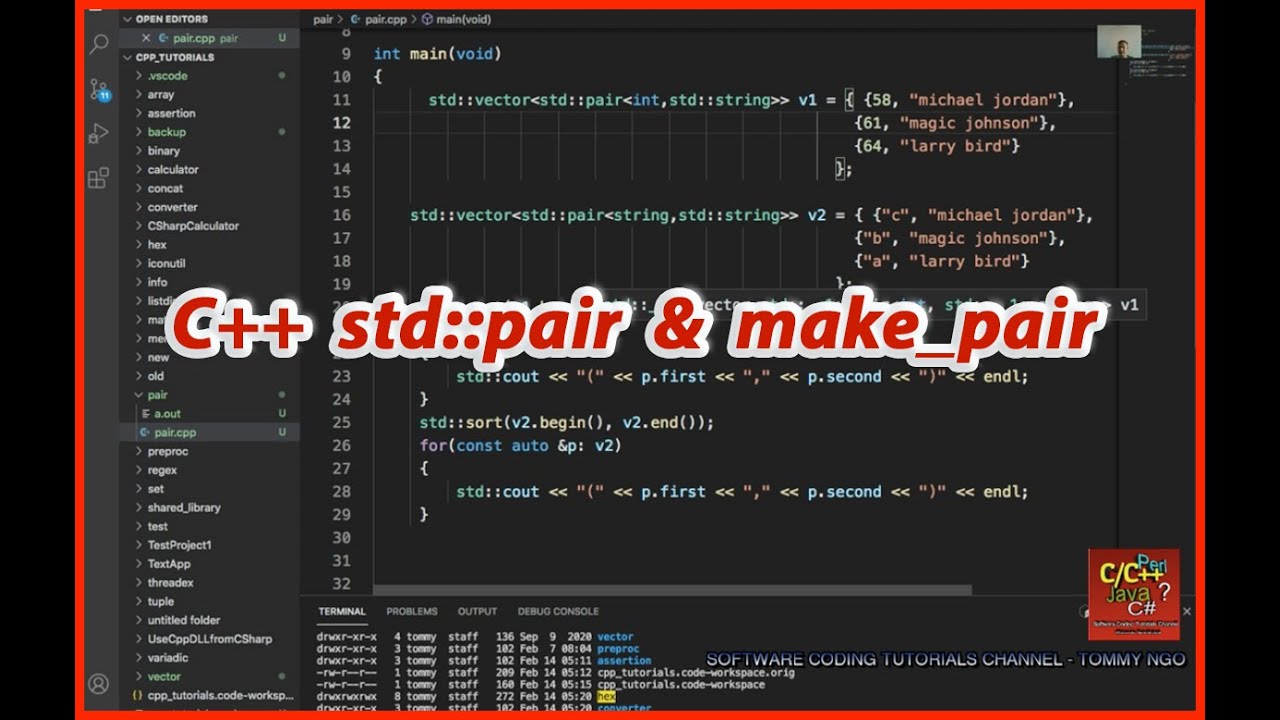 Using Std::pair And Std::tuple In C++ – peerdh.com