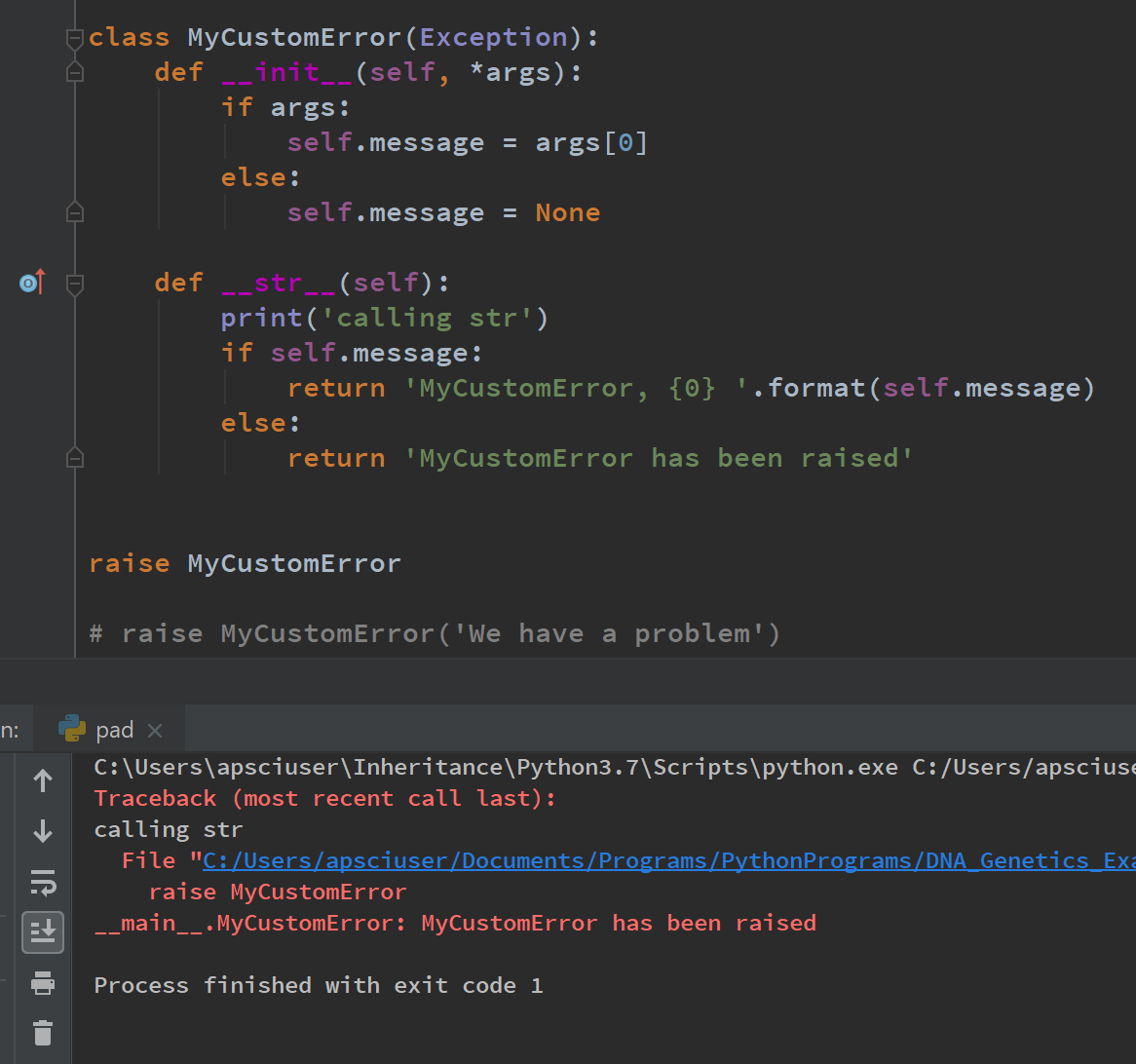 Custom Exception Classes In Python – peerdh.com