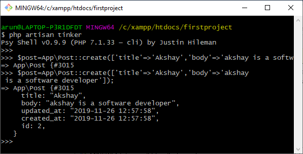 Using Tinker For Seeding Data In Laravel – peerdh.com