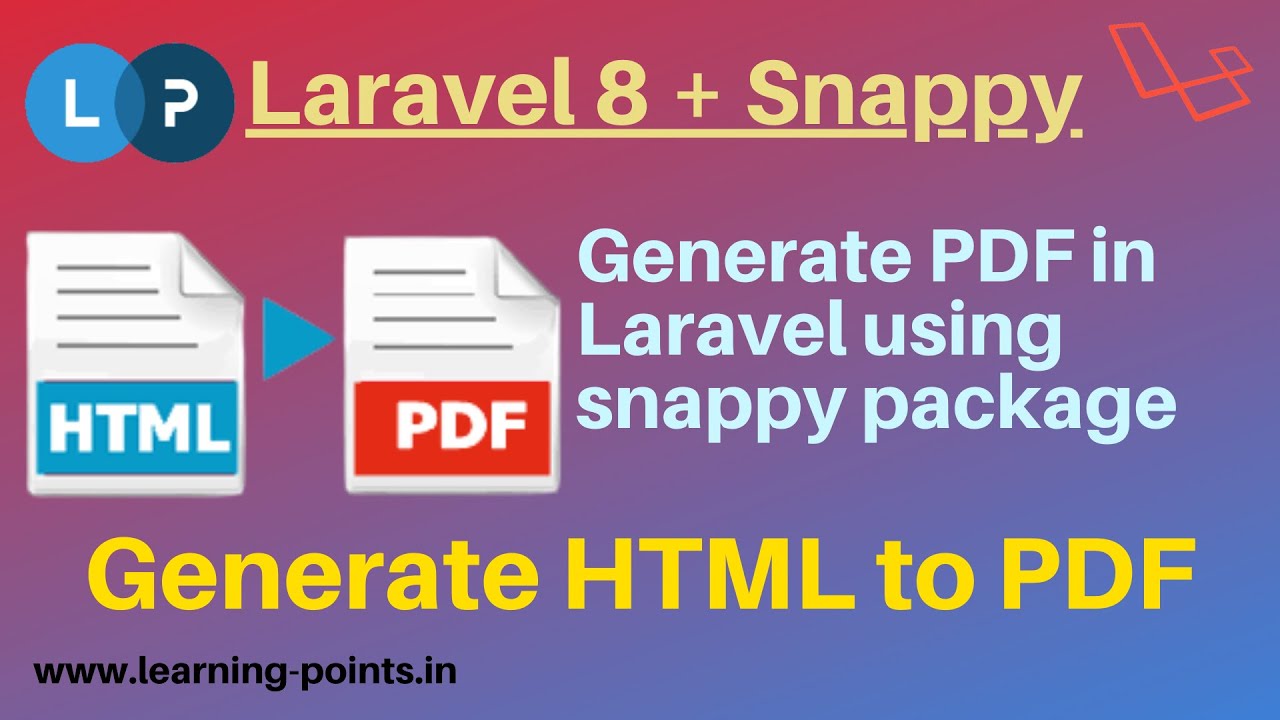 Automated Pdf Generation With Laravel And Snappy – peerdh.com