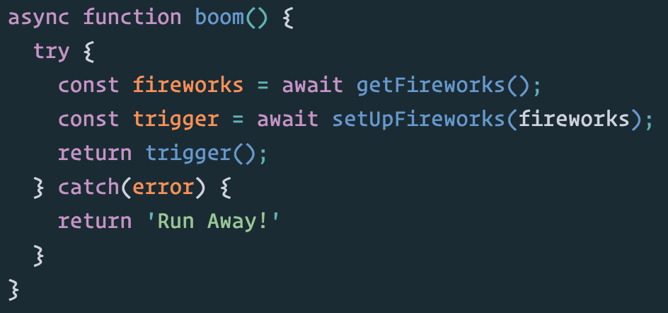 Error Handling In Async/await Syntax In Javascript – peerdh.com