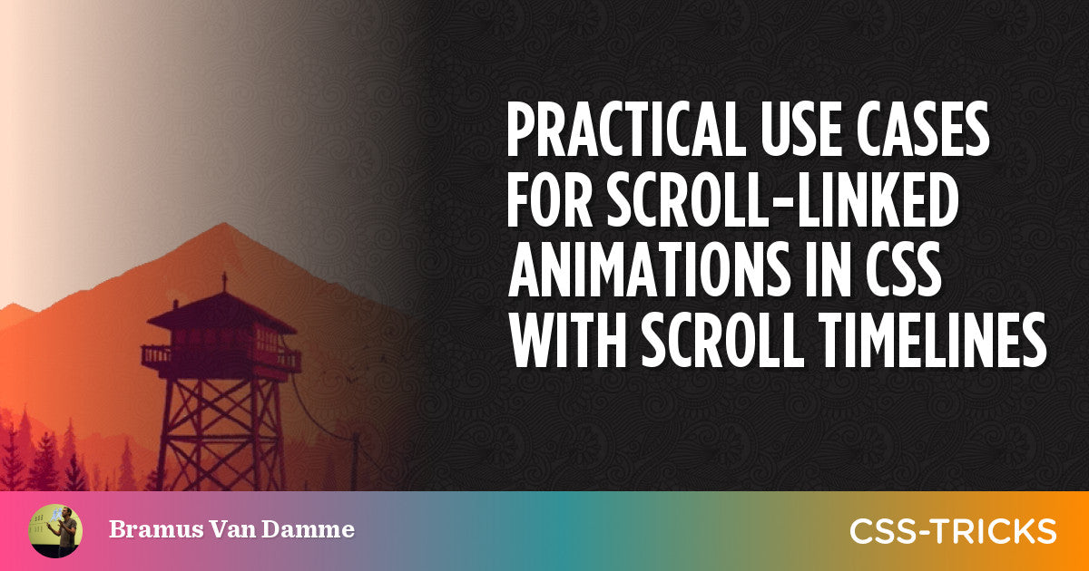 Css Scroll Timeline: A New Way To Animate Your Web Pages – peerdh.com