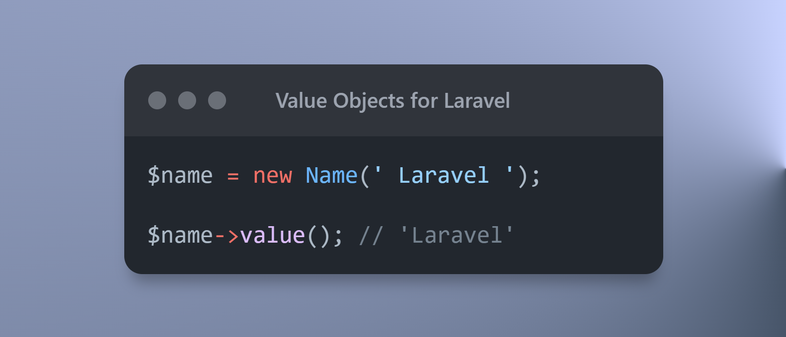 Using Value Objects For Data Validation In Laravel – peerdh.com