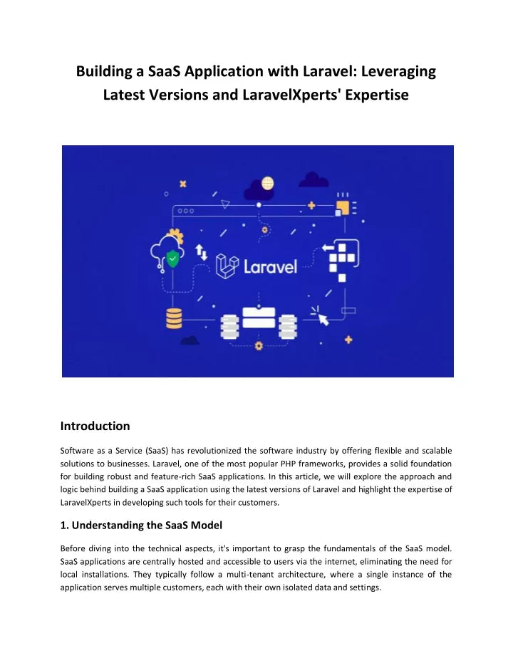 Building A Saas Application With Laravel – peerdh.com