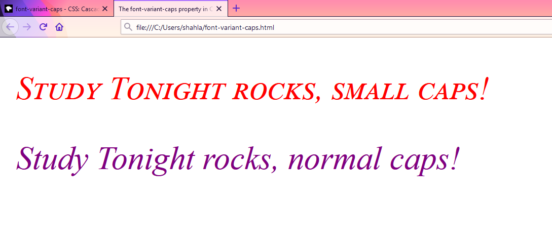 Understanding Css Font Variant Caps – peerdh.com