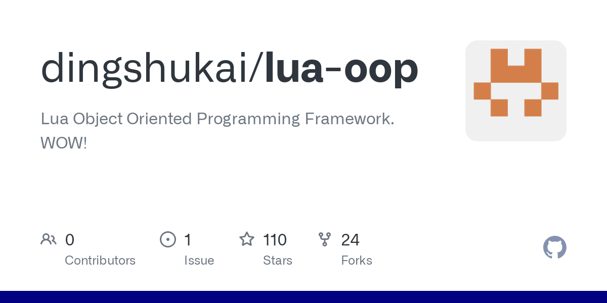 Implementing Object Oriented Programming In Lua For Modular Game Desig