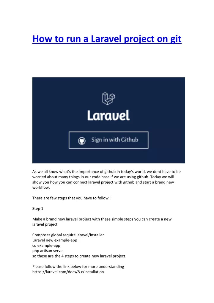 Streamlining Frontend Development With Git Workflows In Laravel – peerdh.com