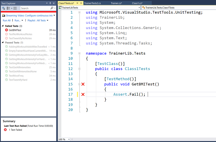 Implementing Unit Testing In C Uwp Applications