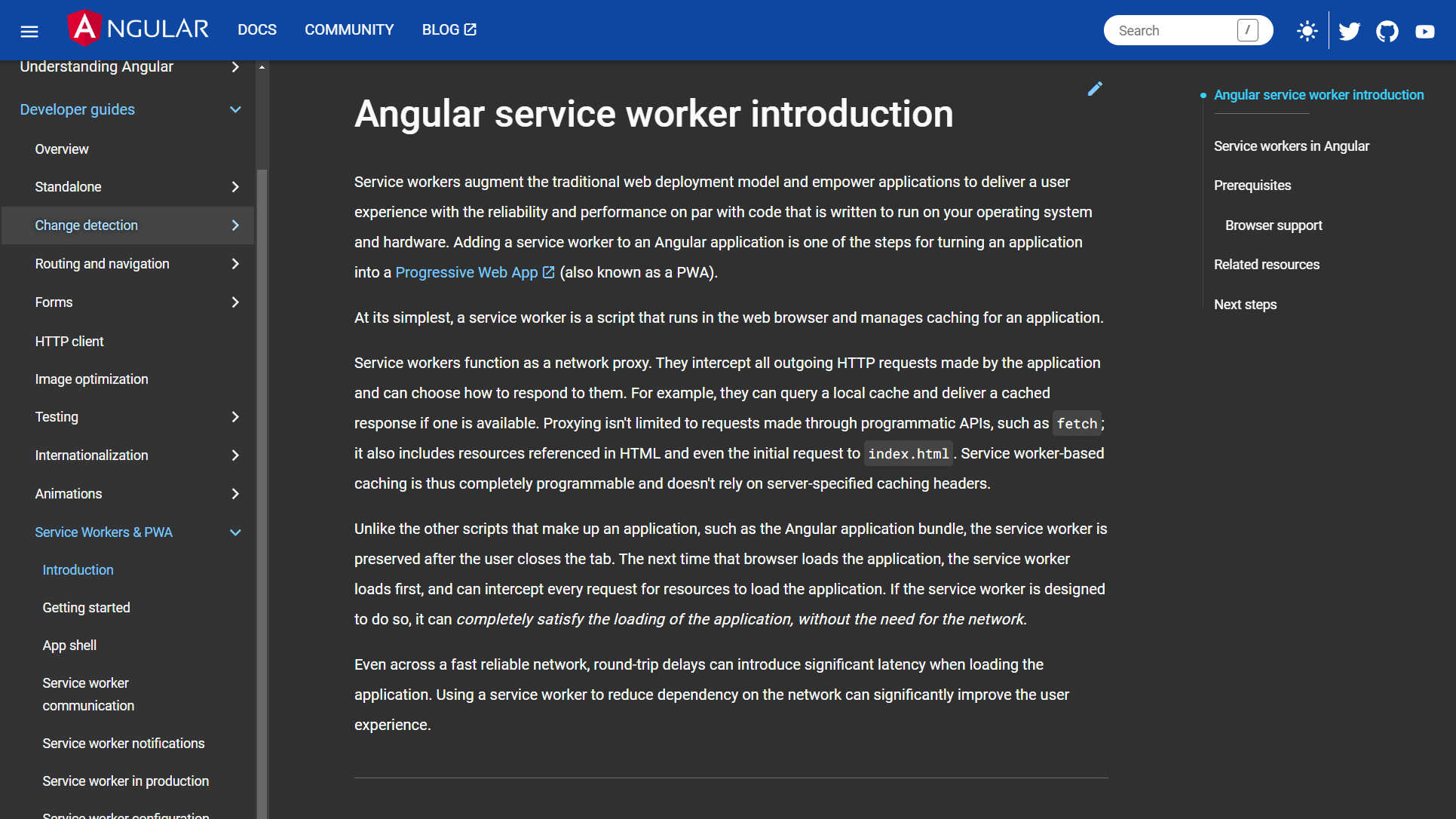 Implementing Service Workers For Offline Api Access In Angular Applica – peerdh.com