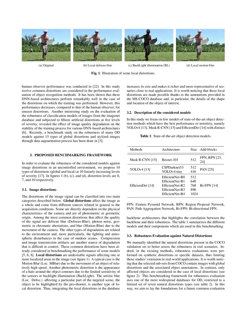 Evaluating Performance Metrics In Mobile Object Detection Frameworks