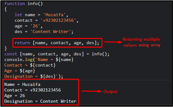 Understanding The Return Statement In Javascript – peerdh.com
