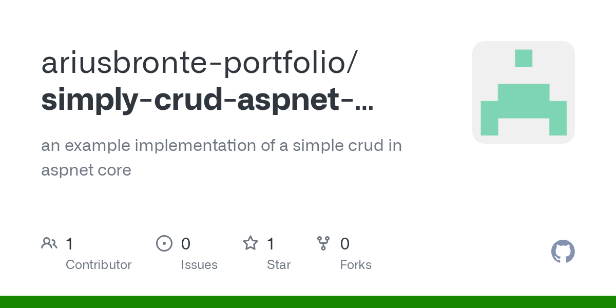 Creating A Simple Crud Application With Core