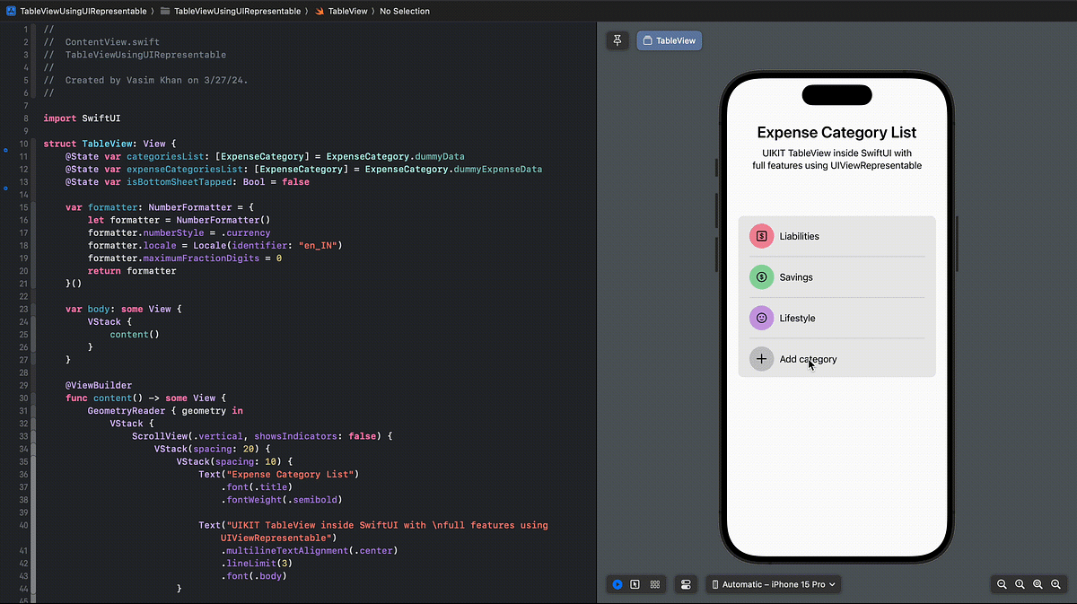 Integrating Uikit Components In Swiftui – peerdh.com