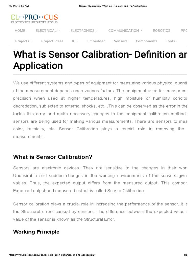 Common Pitfalls In Sensor Calibration For Microcontroller Projects – peerdh.com