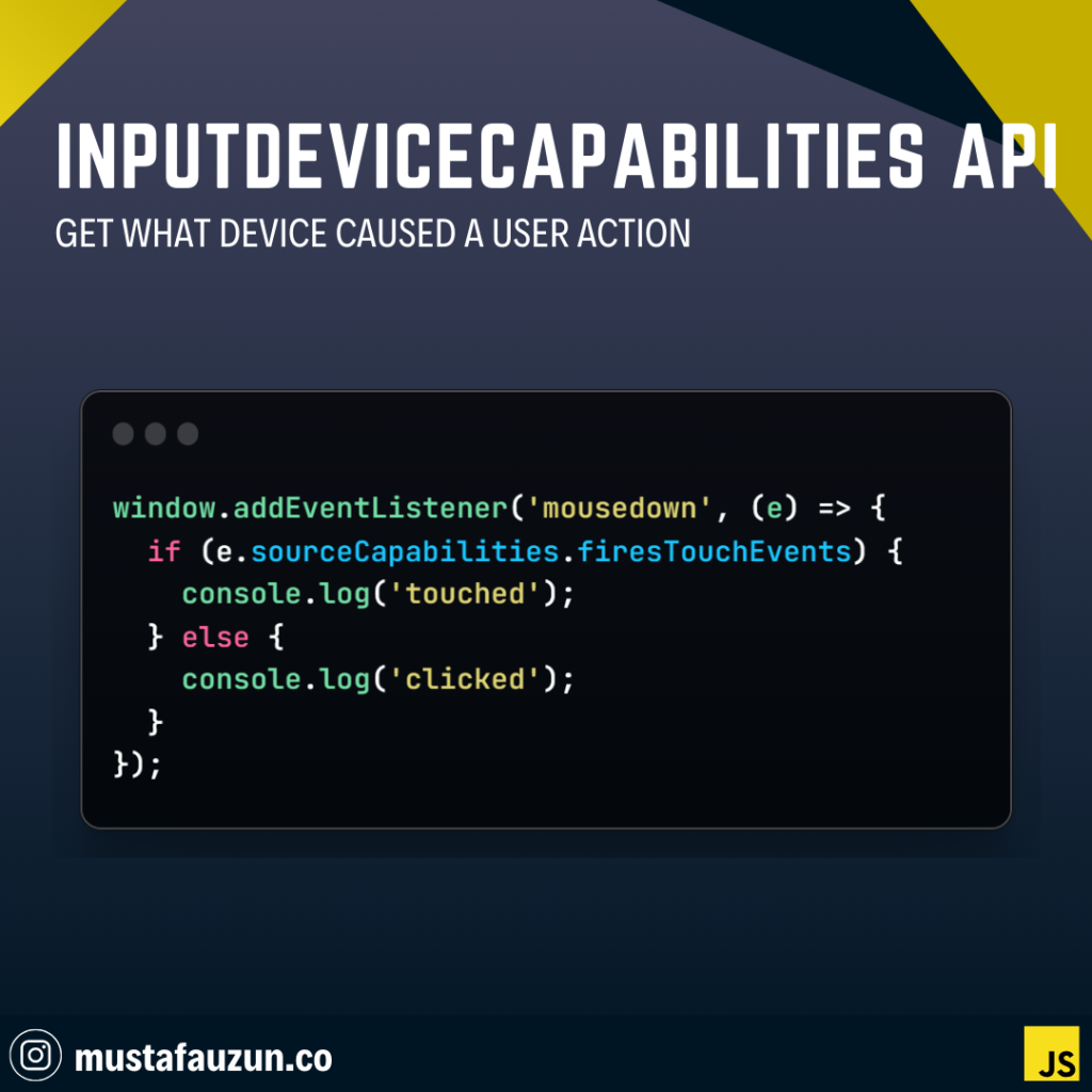Understanding The Inputdevicecapabilities Api – peerdh.com