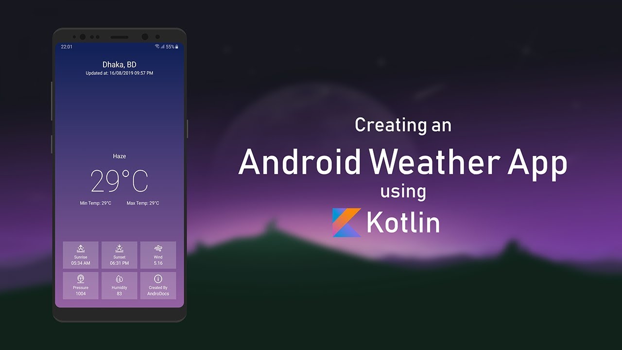 Kotlin Weather App With Api Integration Tutorial – peerdh.com