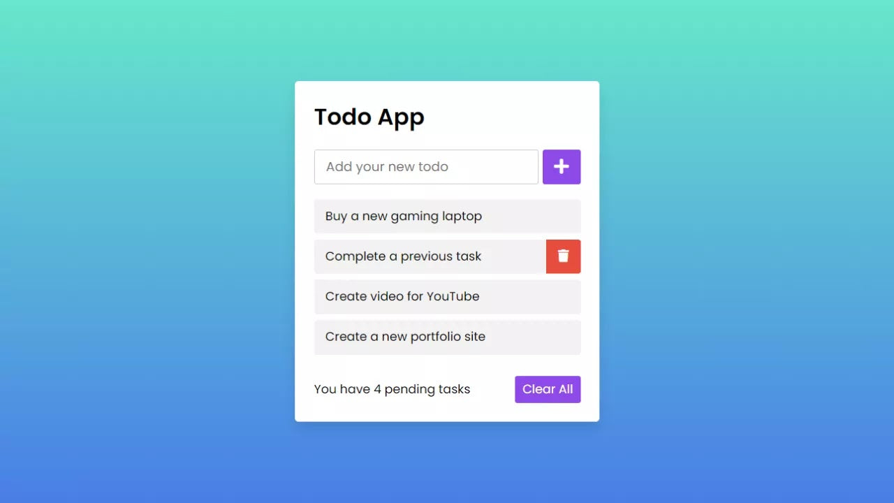 Interactive Todo List Application Using Local Storage – peerdh.com