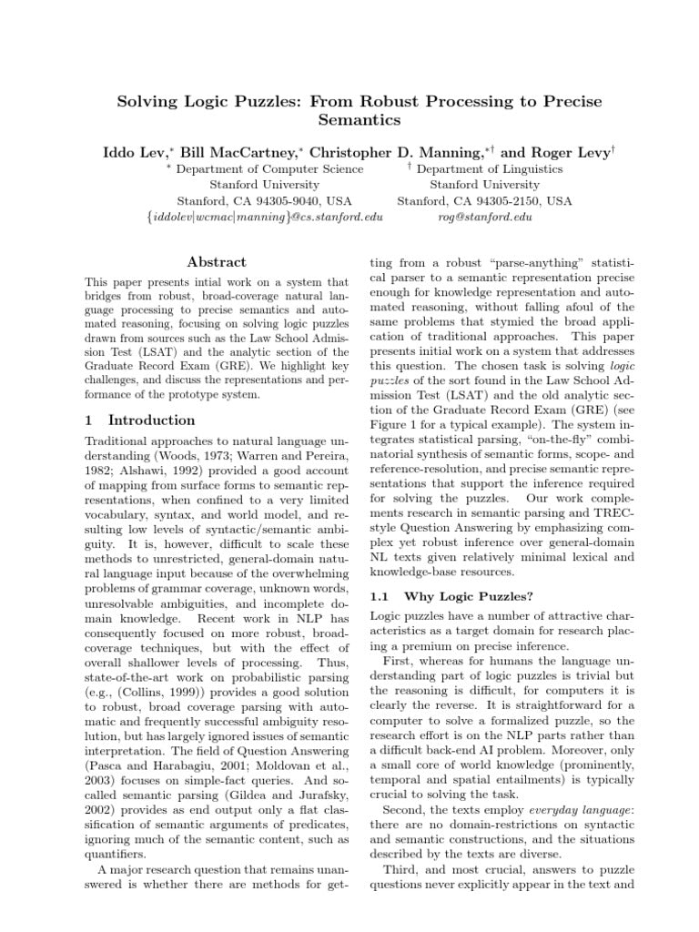 Creating Adaptive Difficulty Levels In Logic Puzzles For Varied Skill – peerdh.com