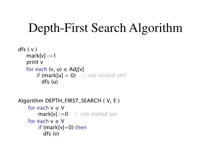 Implementing Depth First Search Algorithm In Javascript Using Recursio – peerdh.com