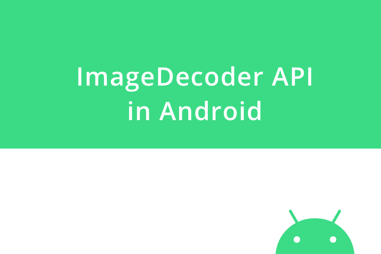 Understanding The Imagedecoder Api: A Comprehensive Guide – peerdh.com