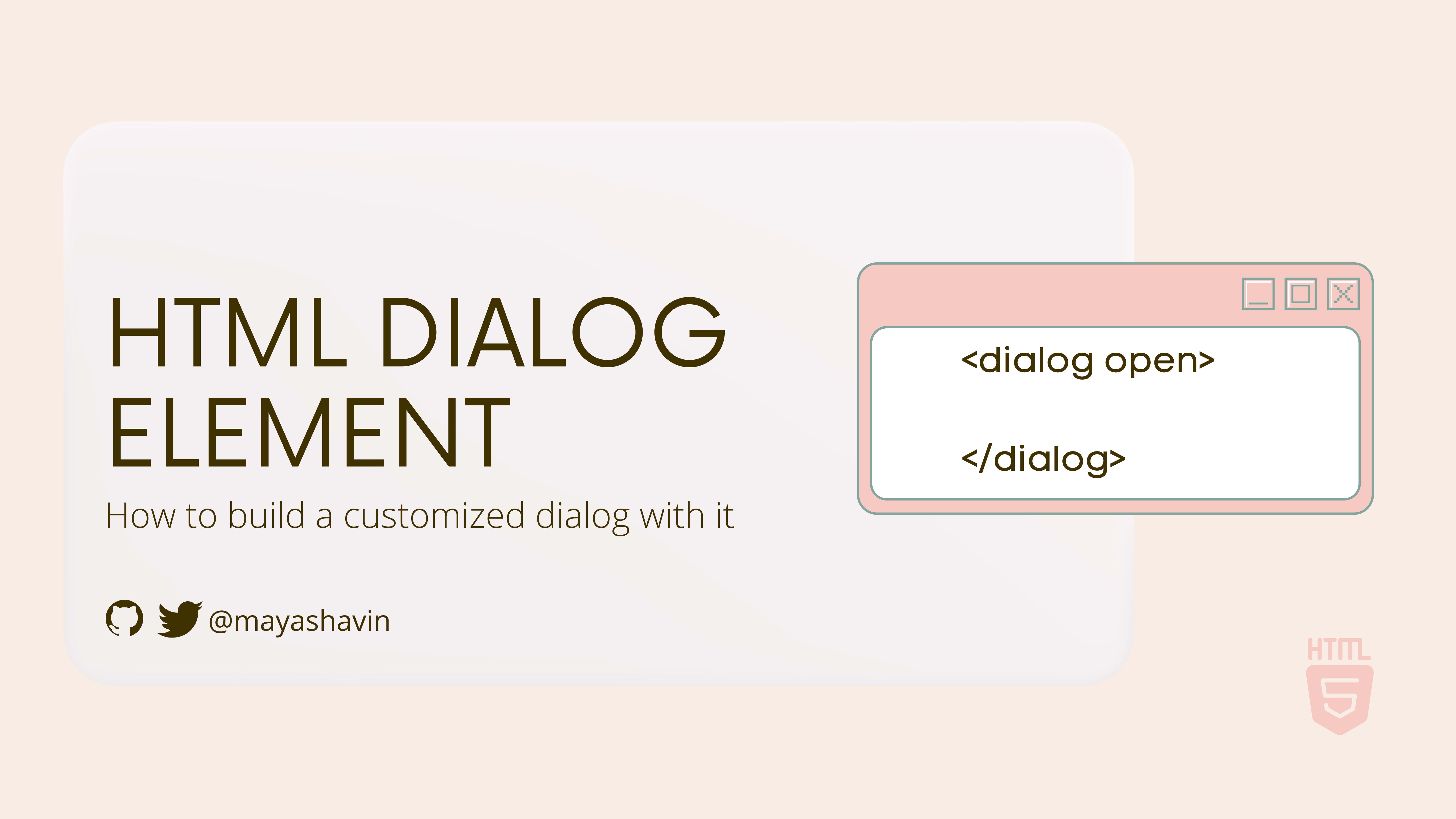 Understanding The Html Dialog Element: A Comprehensive Guide – peerdh.com