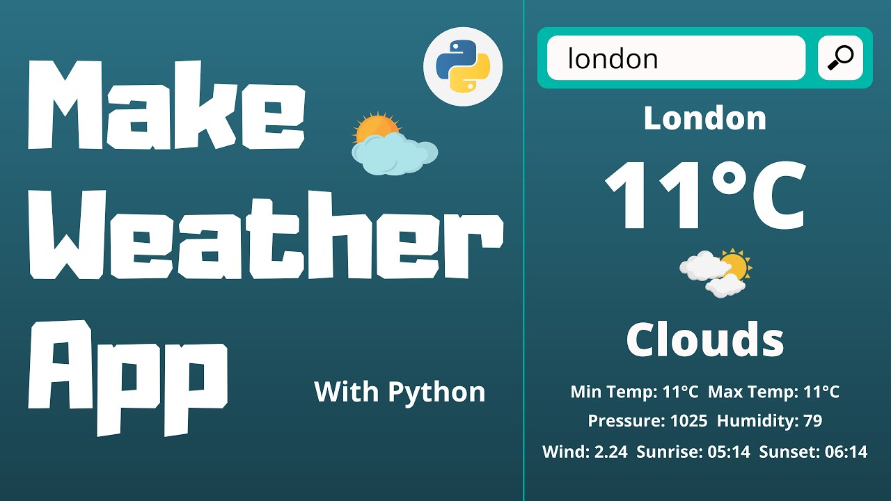 Creating A Python-based Weather Application – peerdh.com