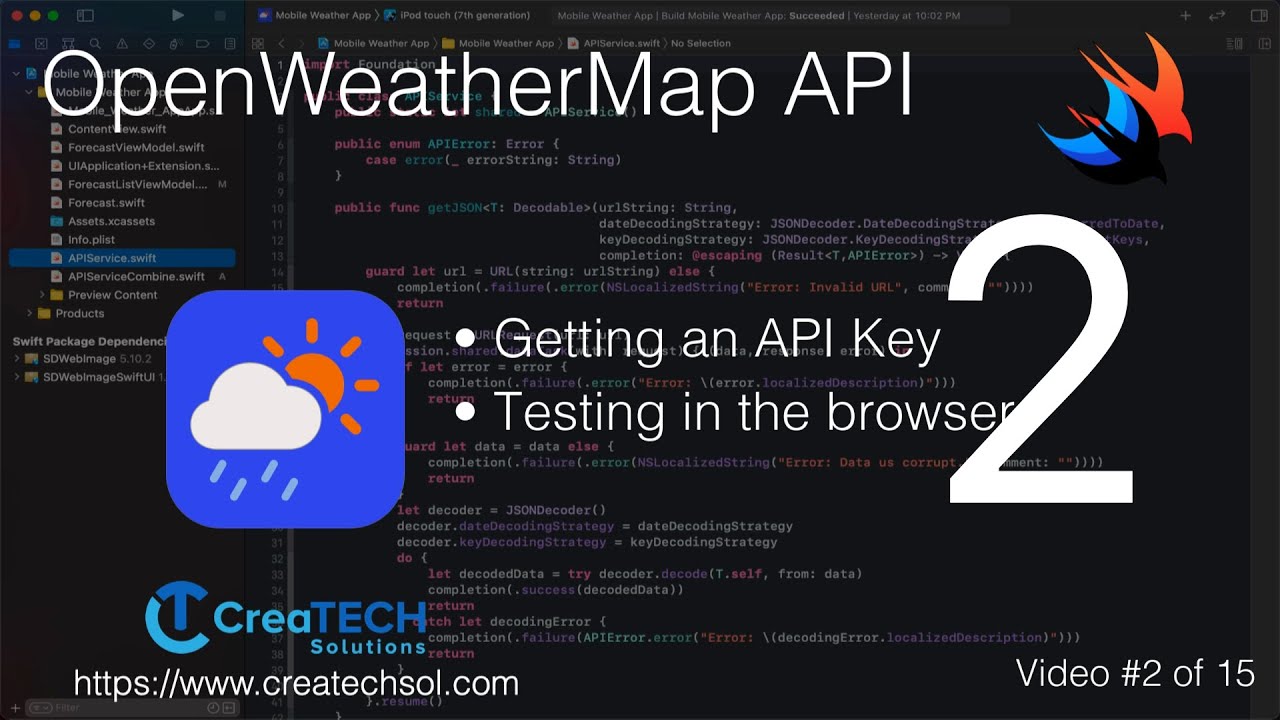 Creating A Swiftui Weather App Using Api Integration