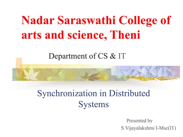Understanding Time Synchronization In Distributed Networks – peerdh.com